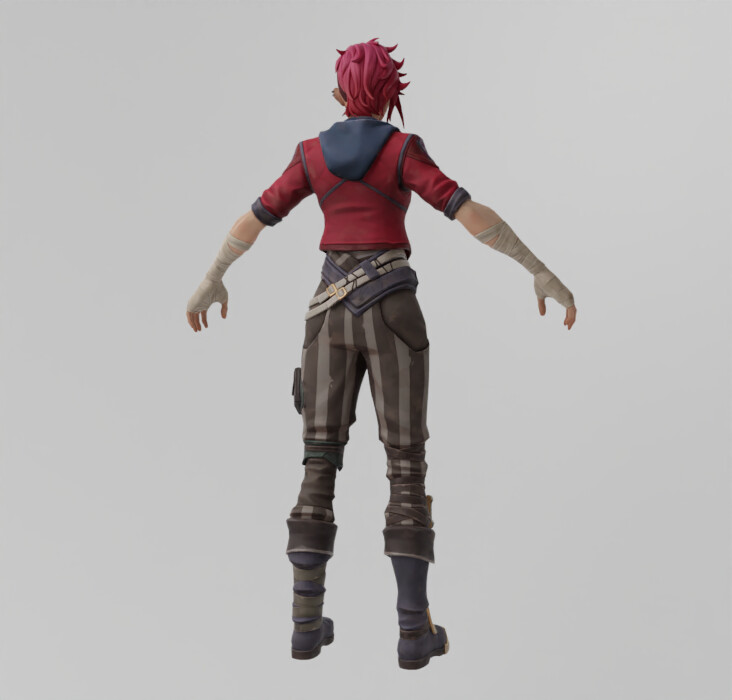 ArtStation - VI Arcane Lowpoly Rigged | Resources