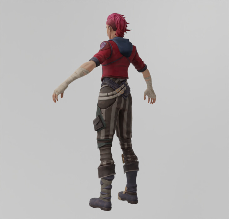 ArtStation - VI Arcane Lowpoly Rigged | Resources