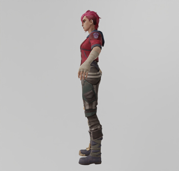 ArtStation - VI Arcane Lowpoly Rigged | Resources