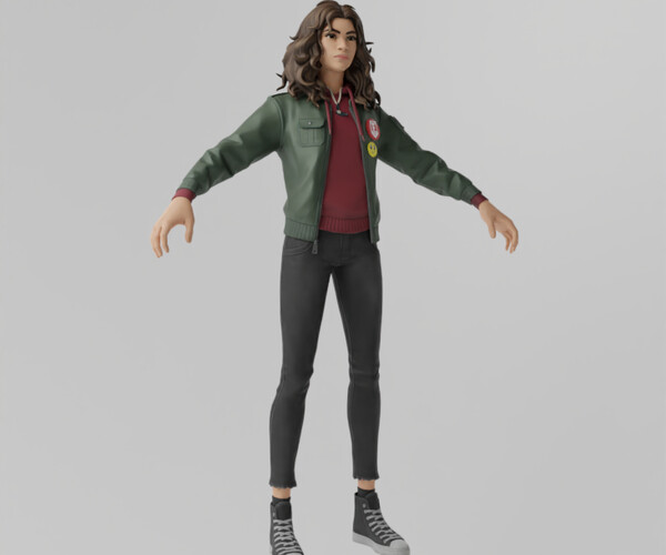 ArtStation - MJ Watson Spiderman Lowpoly Rigged | Resources