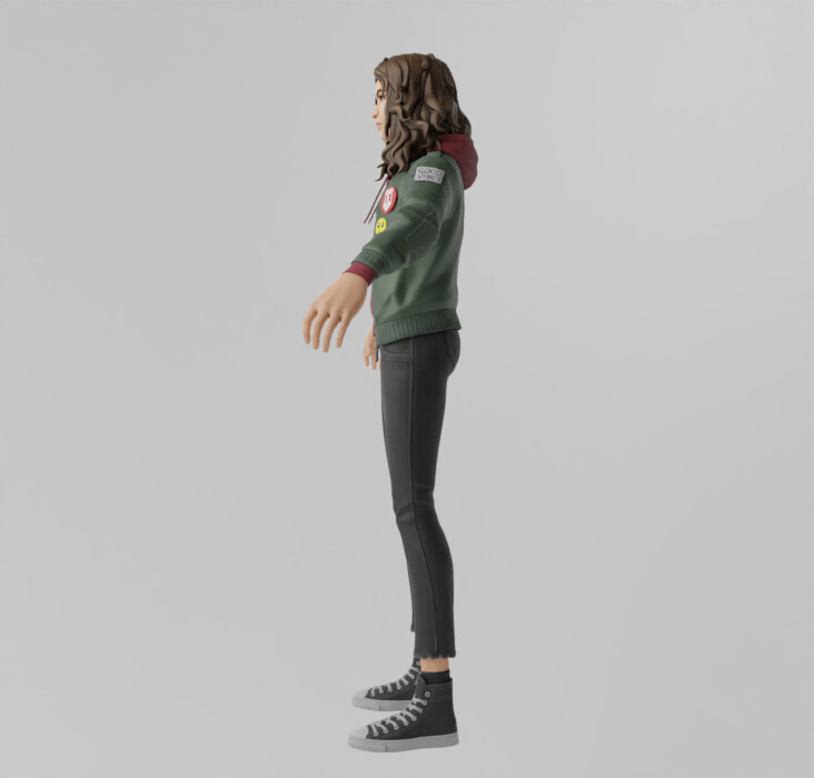 ArtStation - MJ Watson Spiderman Lowpoly Rigged | Resources