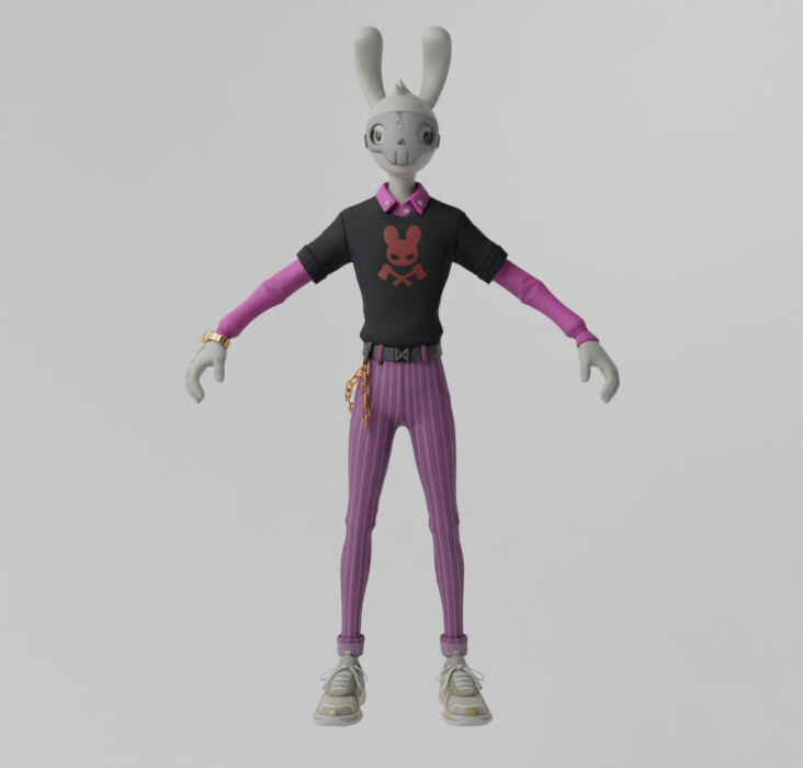 ArtStation - Guggimon Lowpoly Rigged | Resources