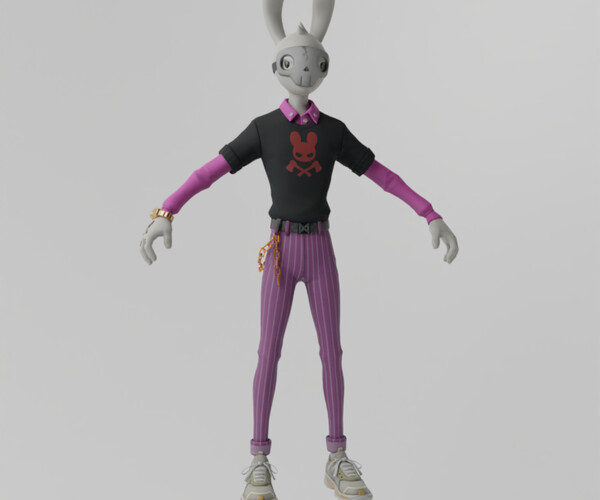 ArtStation - Guggimon Lowpoly Rigged | Resources