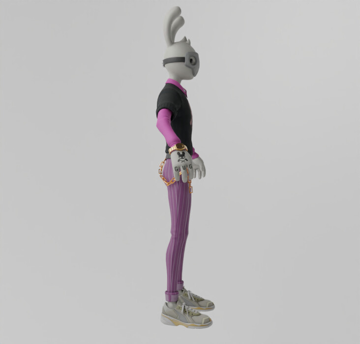 ArtStation - Guggimon Lowpoly Rigged | Resources