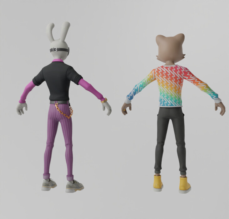 ArtStation - Guggimon N Janky Lowpoly Rigged | Resources