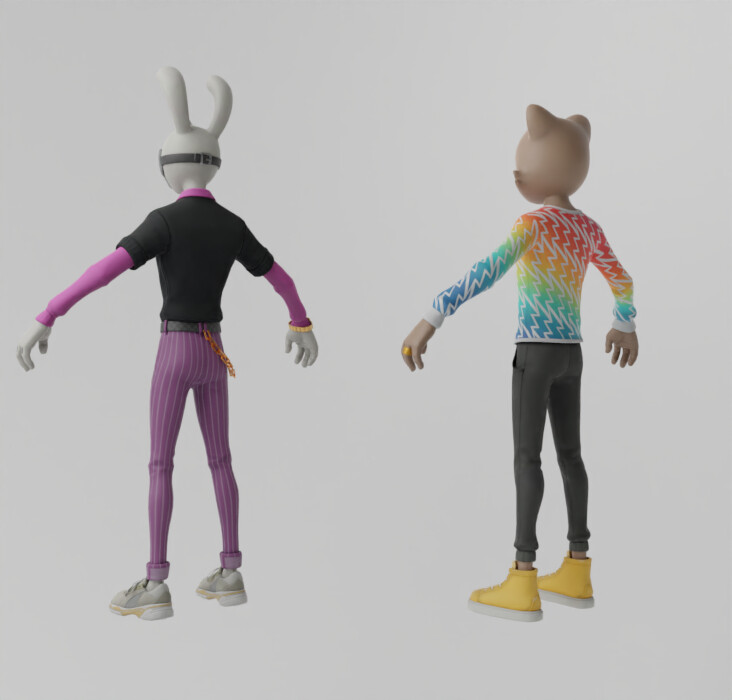 ArtStation - Guggimon N Janky Lowpoly Rigged | Resources