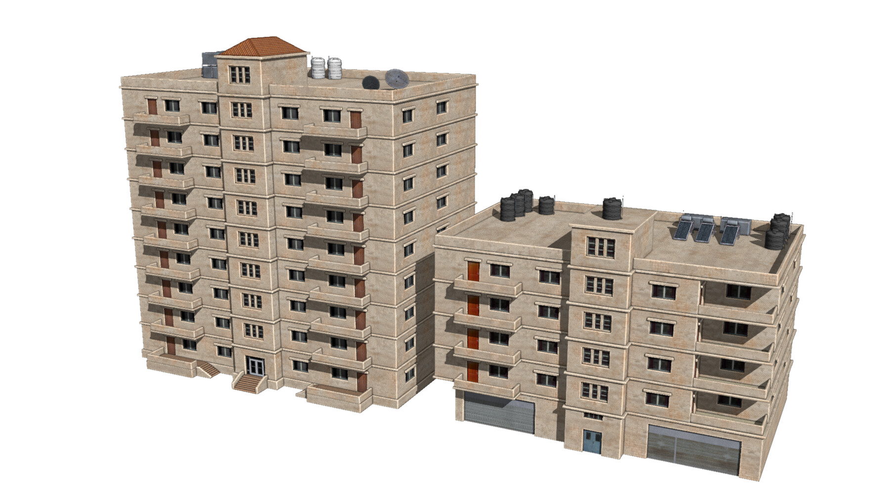 ArtStation - 24 arabian middle east buildings Collection | Resources