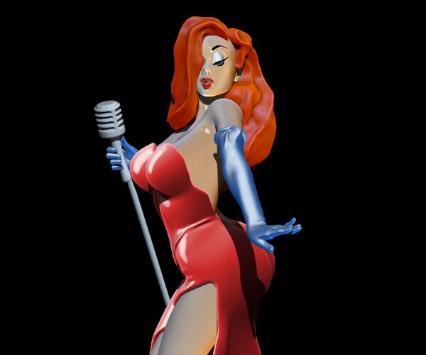 ArtStation - Jessica Rabbit | Resources