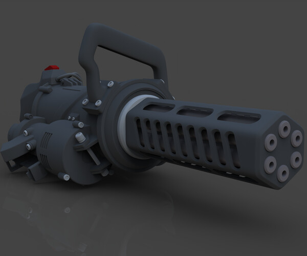 ArtStation - Minigun - omsx | Resources