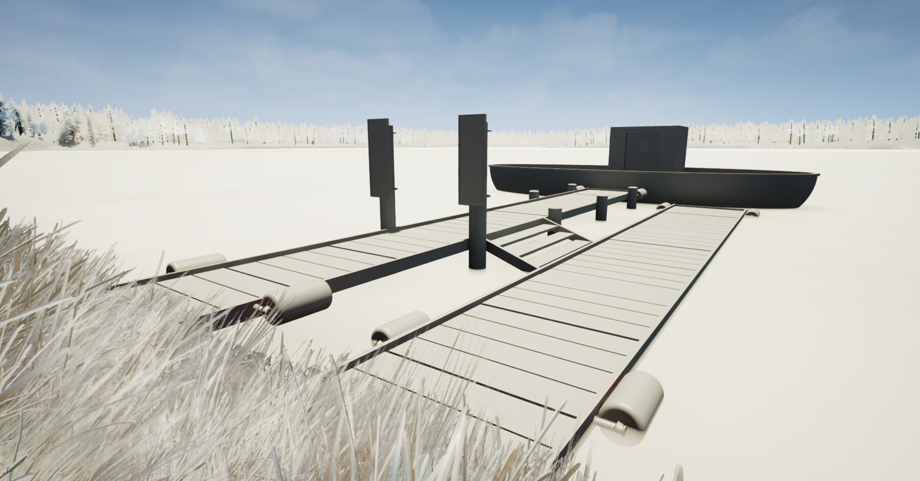 ArtStation - Modular Mooring / Pier for Boats | Game Assets