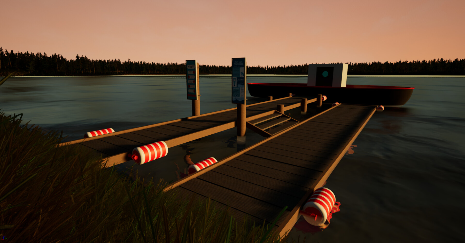 ArtStation - Modular Mooring / Pier for Boats | Game Assets