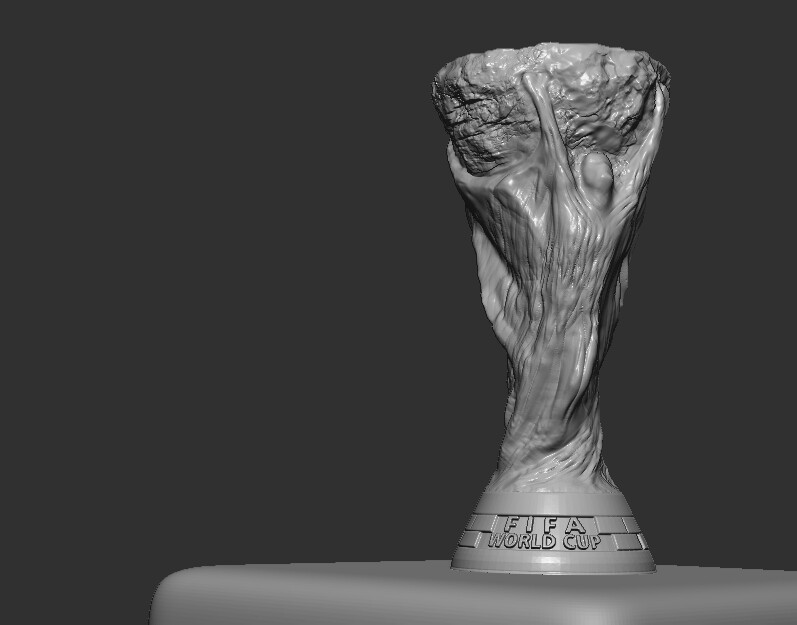 ArtStation - FLAT WORLD CUP - 3D PRINT | Resources