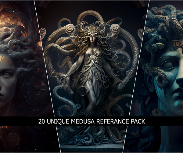ArtStation - Medusa Reference Pack | Artworks