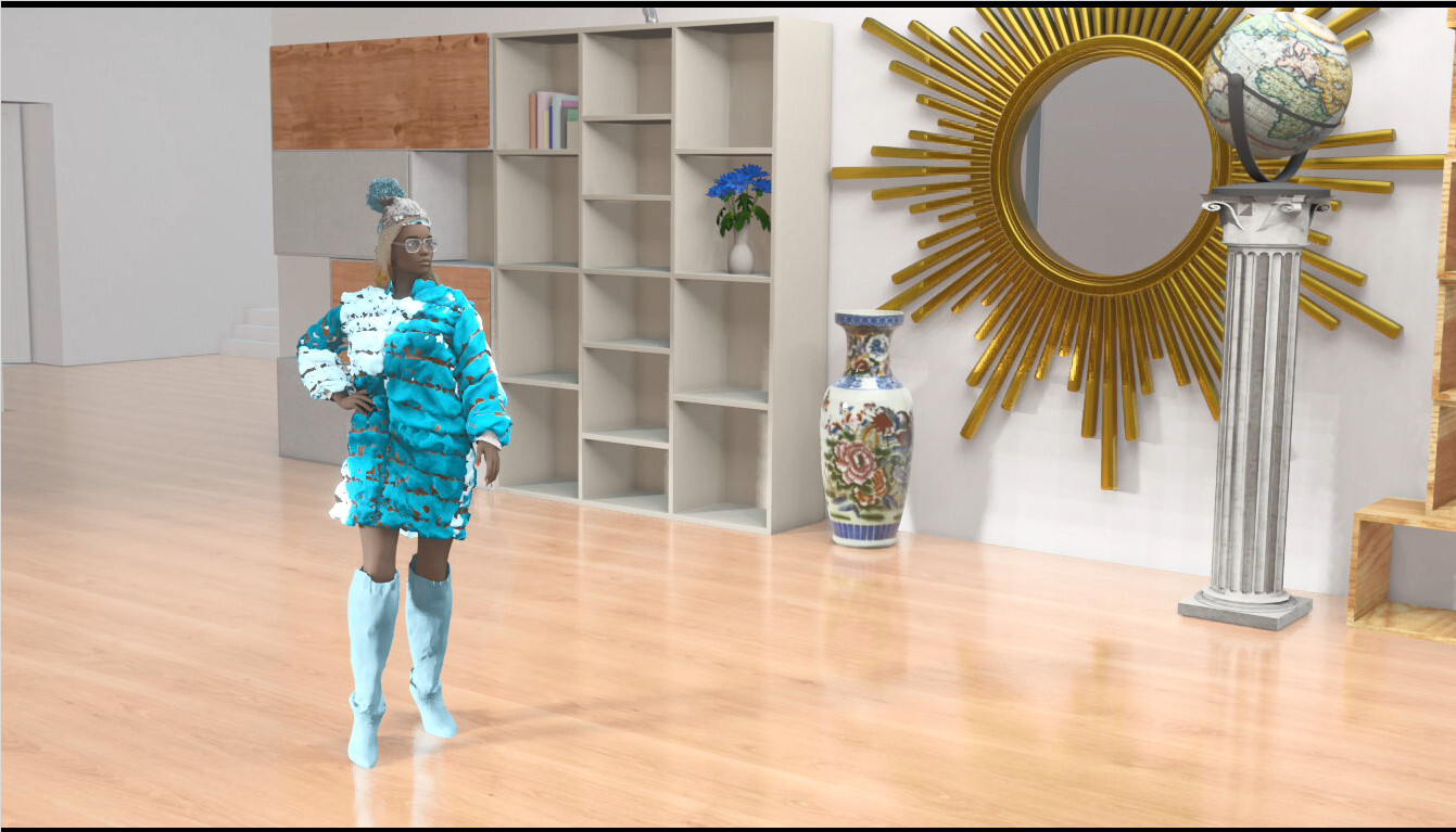 ArtStation - beautifull fur clothes design | Artworks