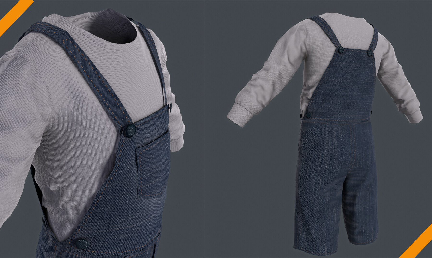 ArtStation - Boys clothes Low-poly | Game Assets