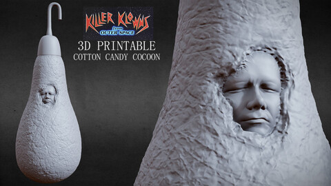 ArtStation - 3D PRINTABLE CREAM PIE TWO PACK KILLER KLOWNS FROM OUTER ...