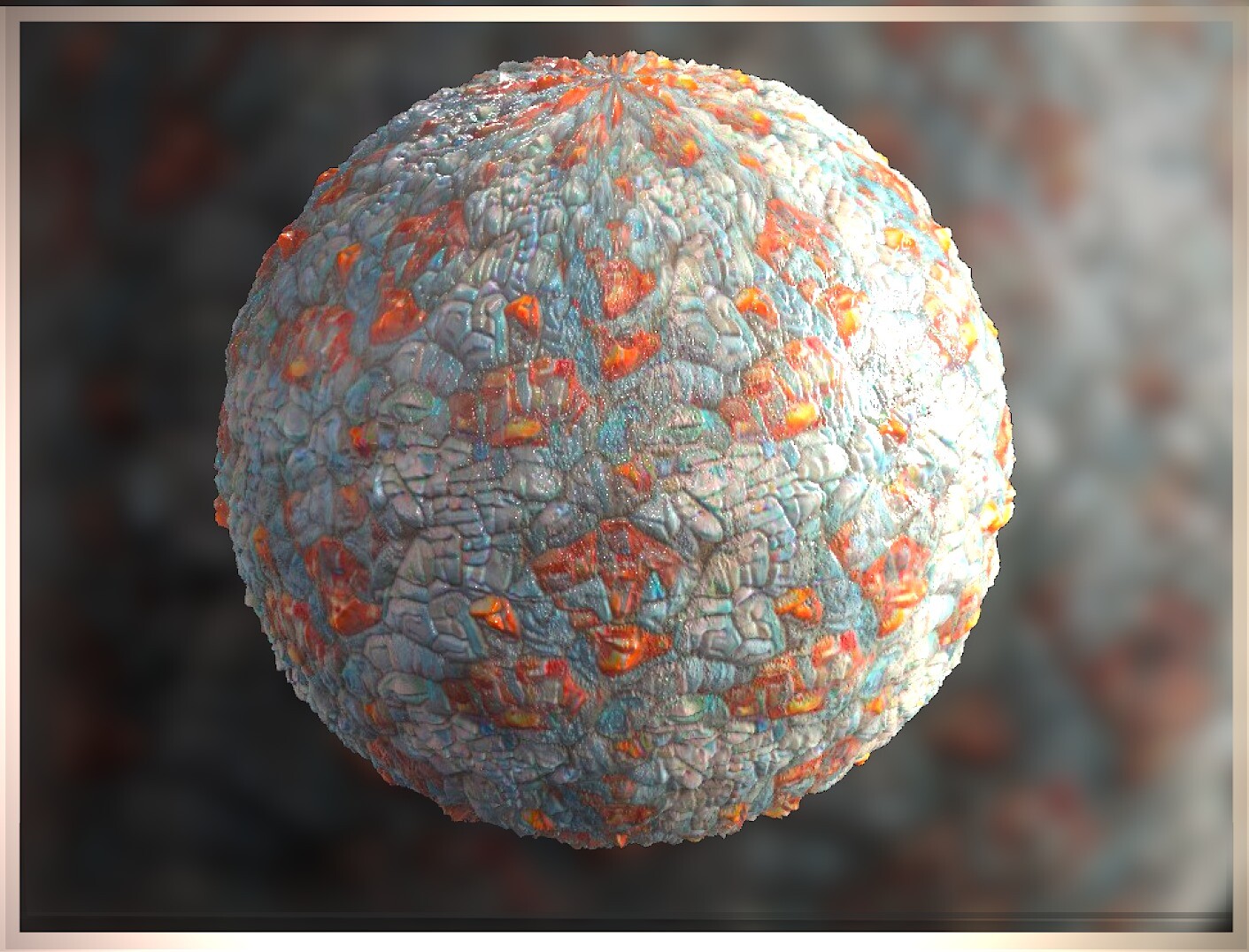 ArtStation - PBR Skin Creature Alien Realistic Scale Seamless Material ...