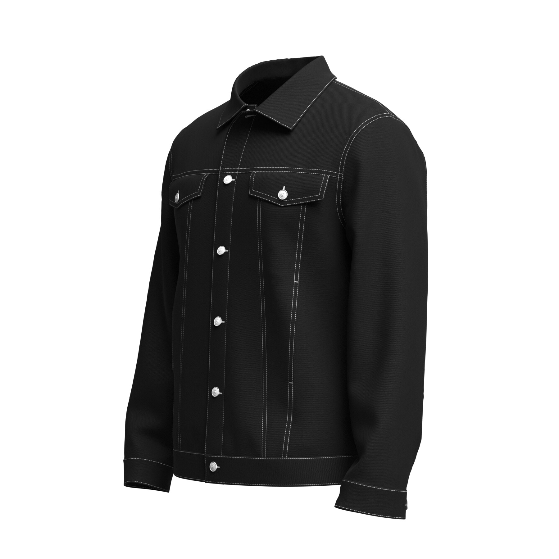 ArtStation - Denim Jacket 3d Model | Resources