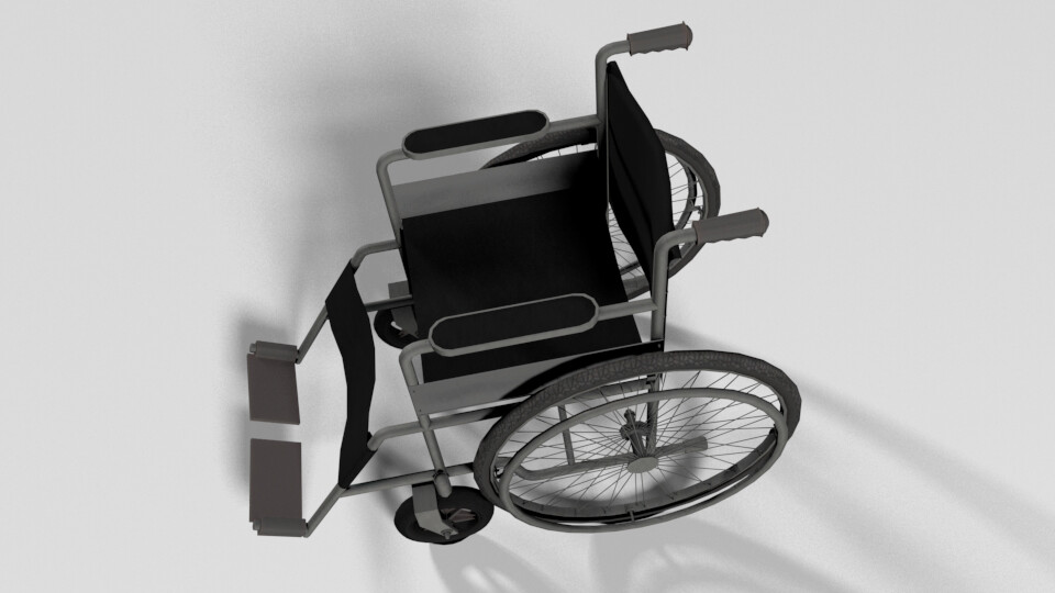 ArtStation - Wheelchair | Game Assets