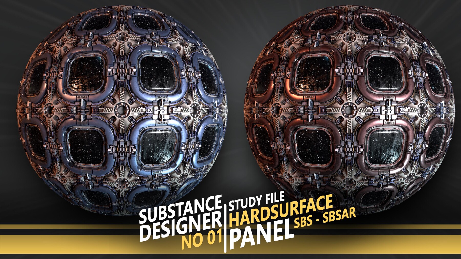 ArtStation - Substance Designer - Hardsurface Panel - VOL 01 | Resources