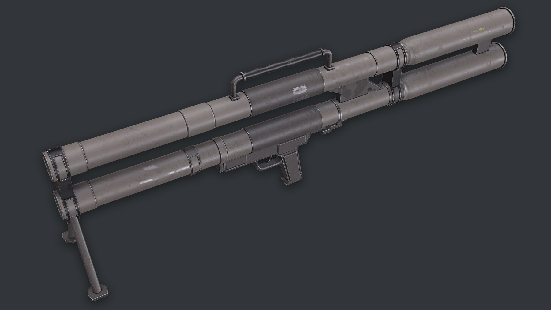 ArtStation - Rocket Launcher Game Ready 12 | Game Assets