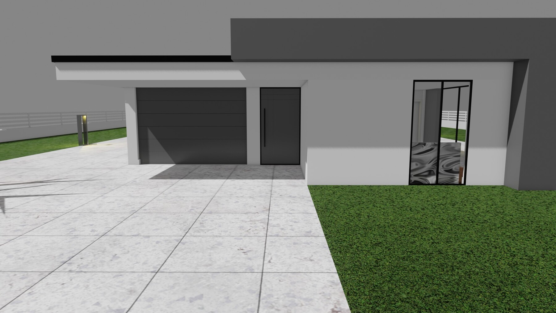 ArtStation - small modern house low poly | Resources