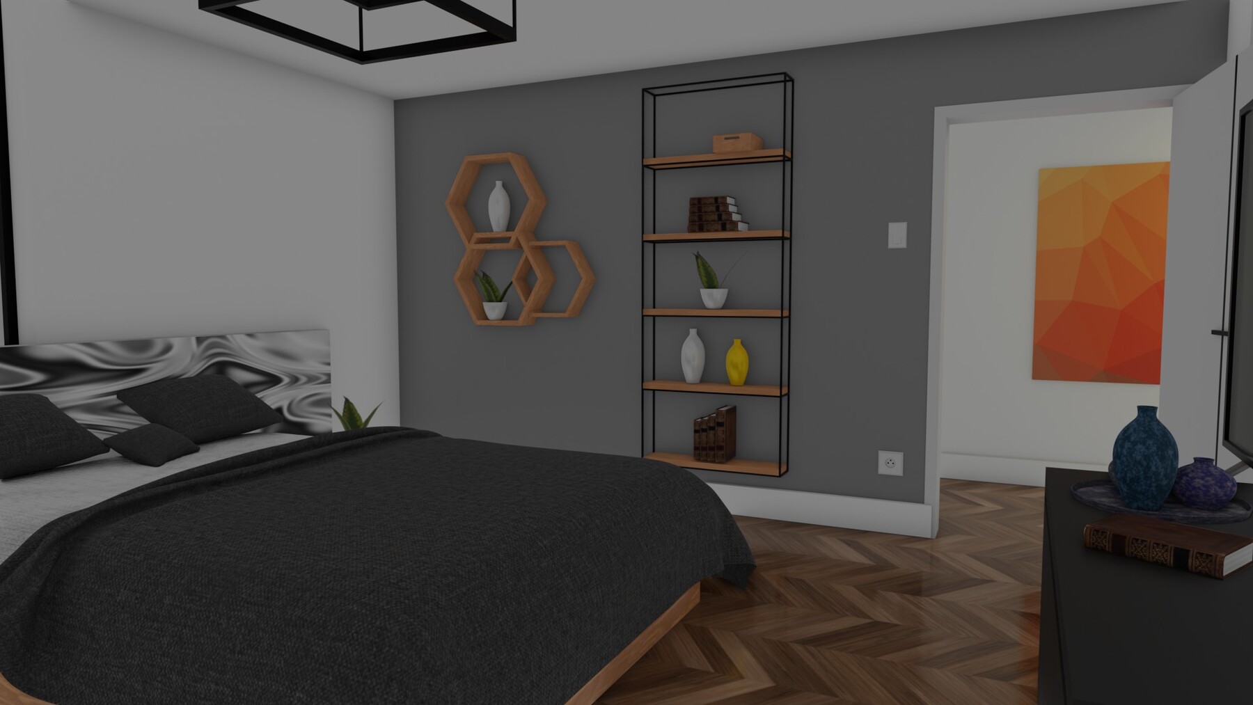 ArtStation - small modern house low poly | Resources