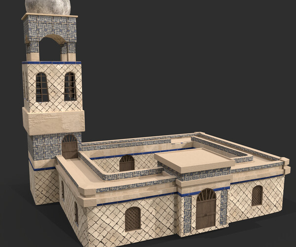 ArtStation - 3D Game House with PBR Texturing | Game Assets