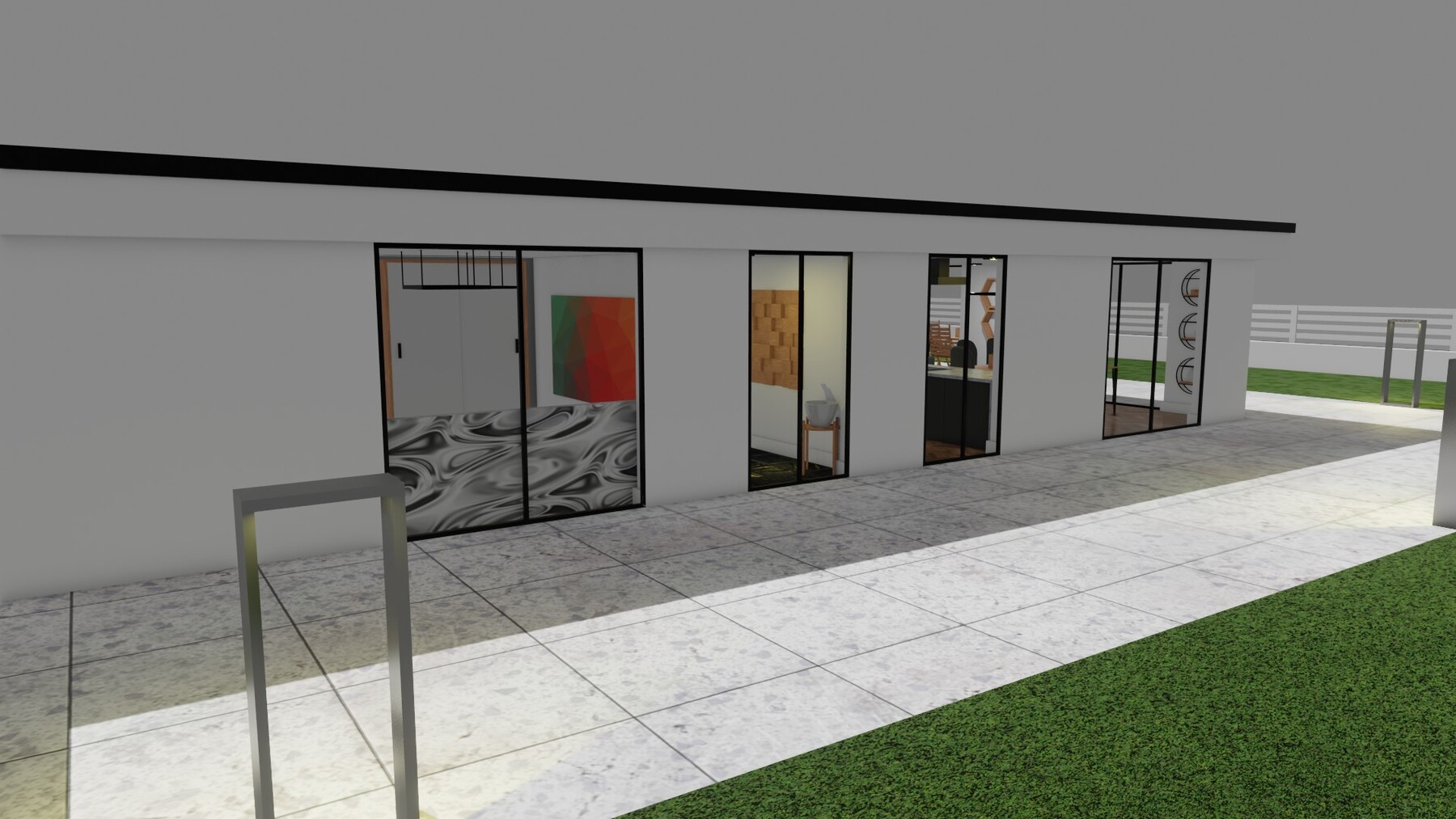 ArtStation - small modern house low poly | Resources