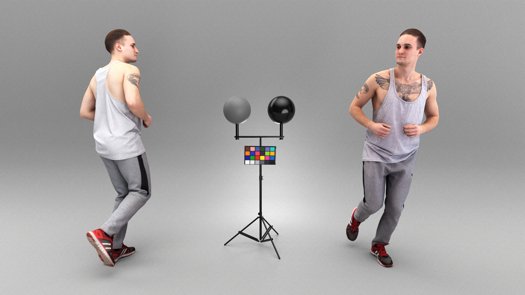 ArtStation - Running young man 388 | Game Assets