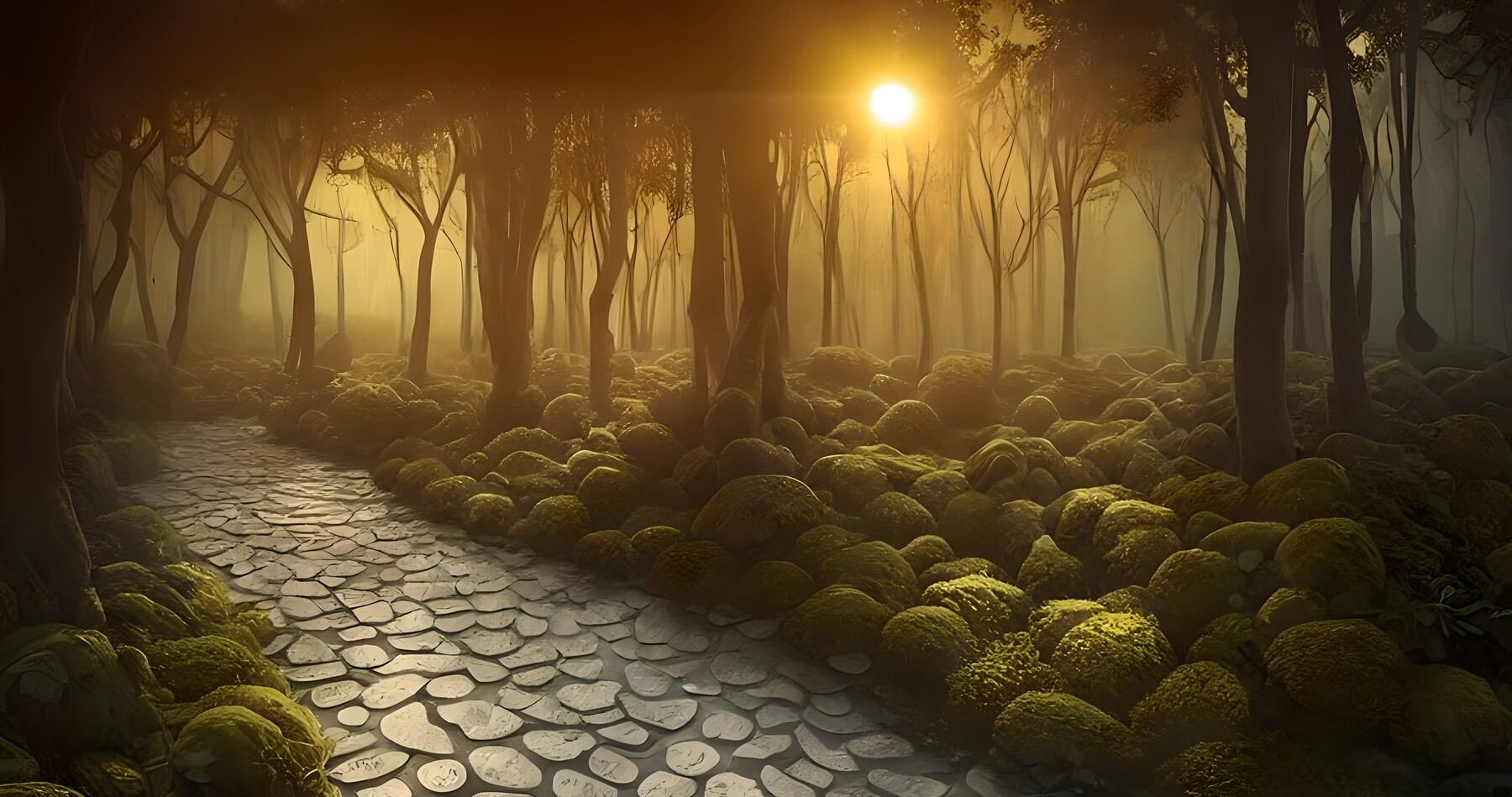 ArtStation - Atmospheric dark grim forest (Pack of 100 illustrations ...