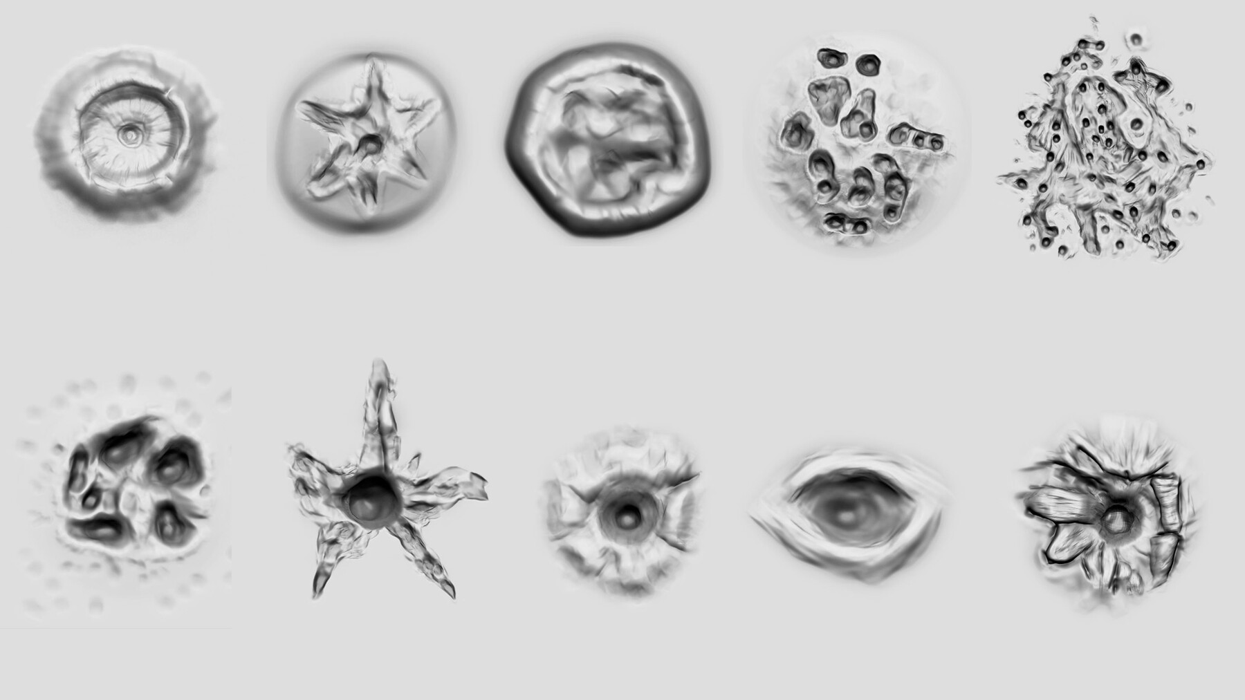 ArtStation - 50 Wound Brushes + Alpha | Brushes