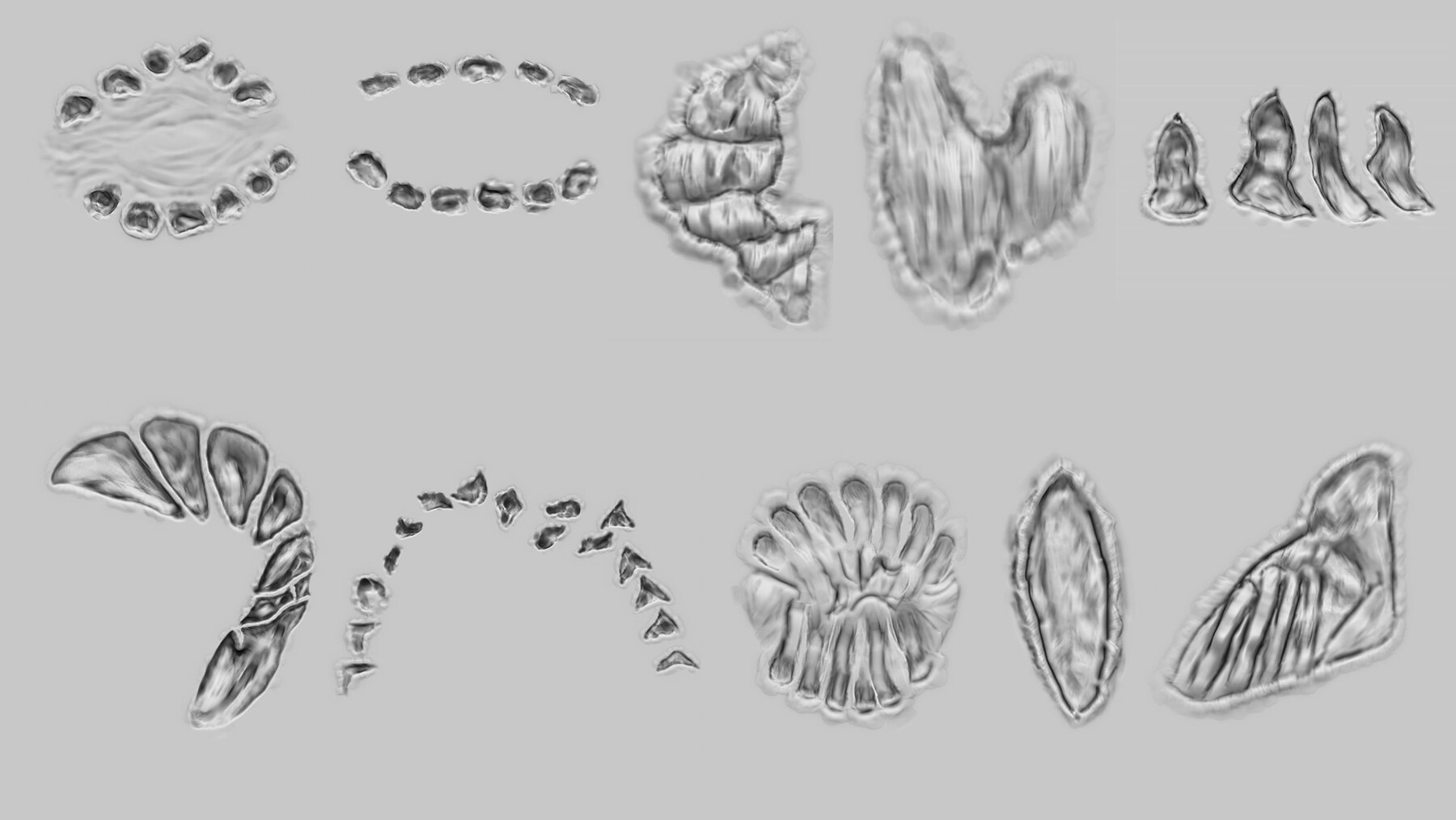 ArtStation - 50 Wound Brushes + Alpha | Brushes