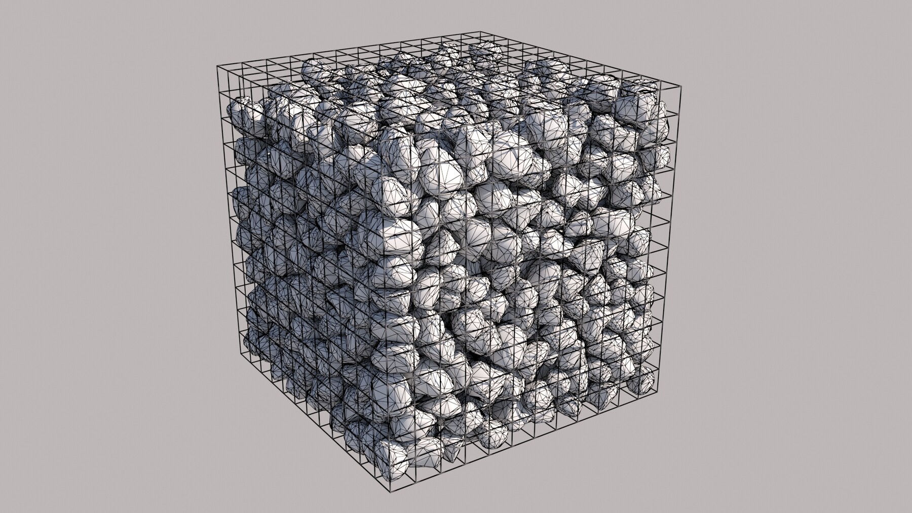 ArtStation - Gabion Cube | Resources