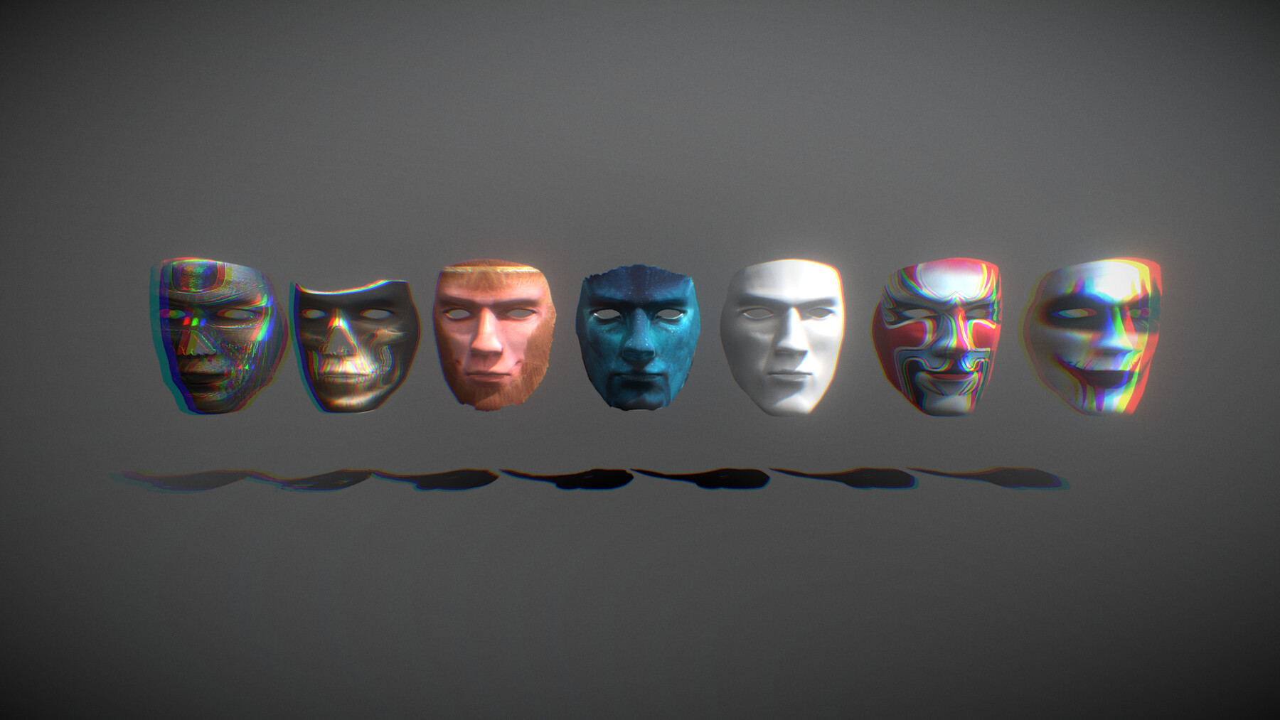 ArtStation - Masks | Game Assets