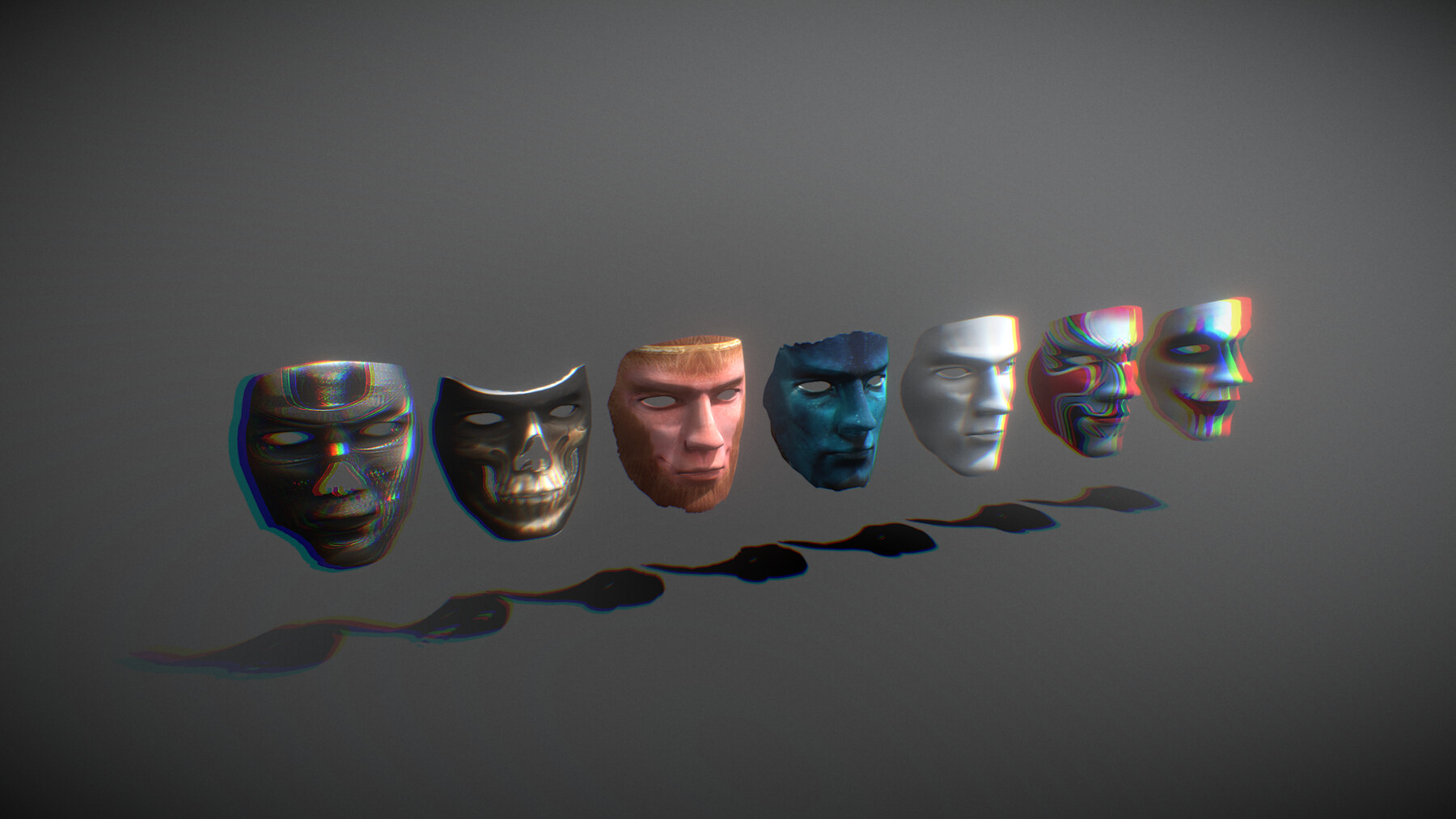 ArtStation - Masks | Game Assets