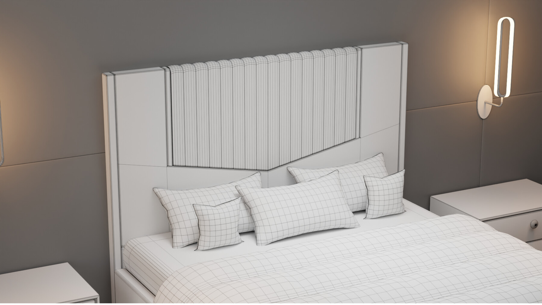 ArtStation - Bed 05 | Game Assets