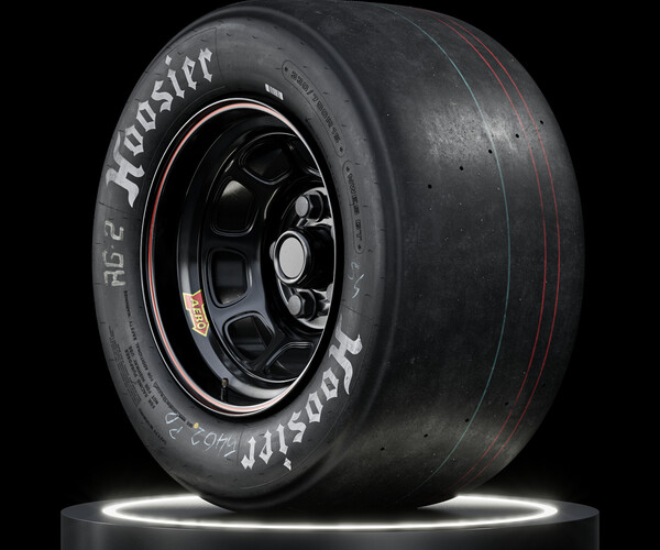 ArtStation - Hoosier NWES GT • 330 700 R15 (Real World Details) Revamp ...