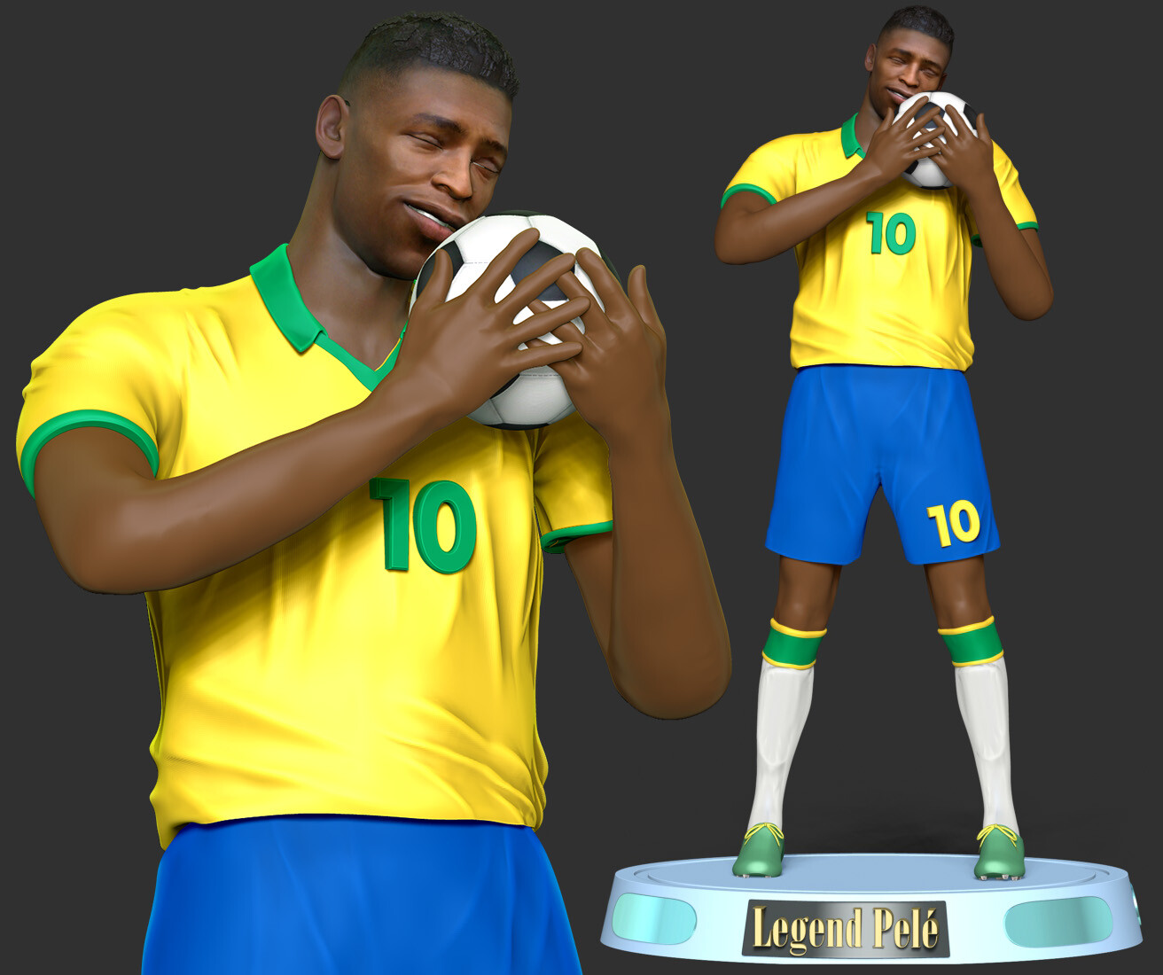 ArtStation - Legend Pelé | Resources