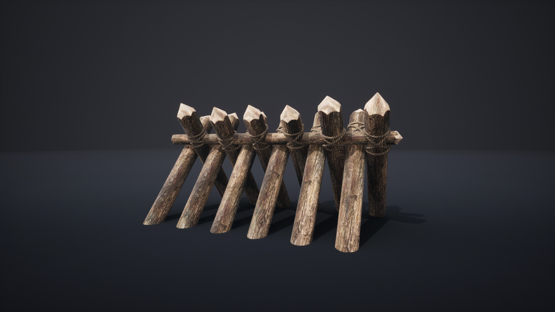 ArtStation - PALISADE BARRIER BARRICADE WALL DAM MEDIEVAL VILLAGE ...