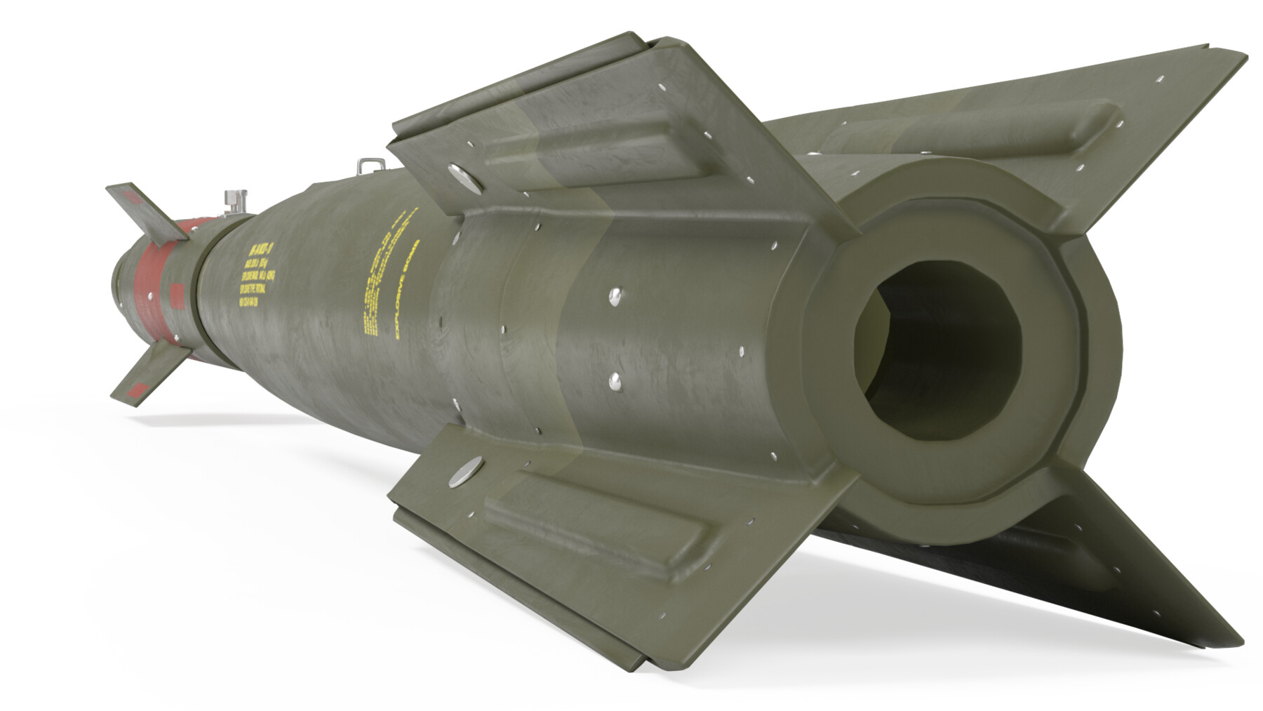 ArtStation - GBU-10 Paveway II Laser Guided Bomb 3D Model | Resources