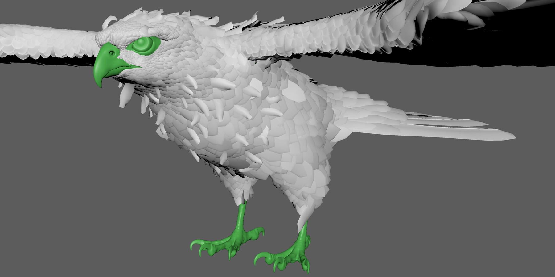 ArtStation - 鹰隼Eagle Falcon Model | Resources