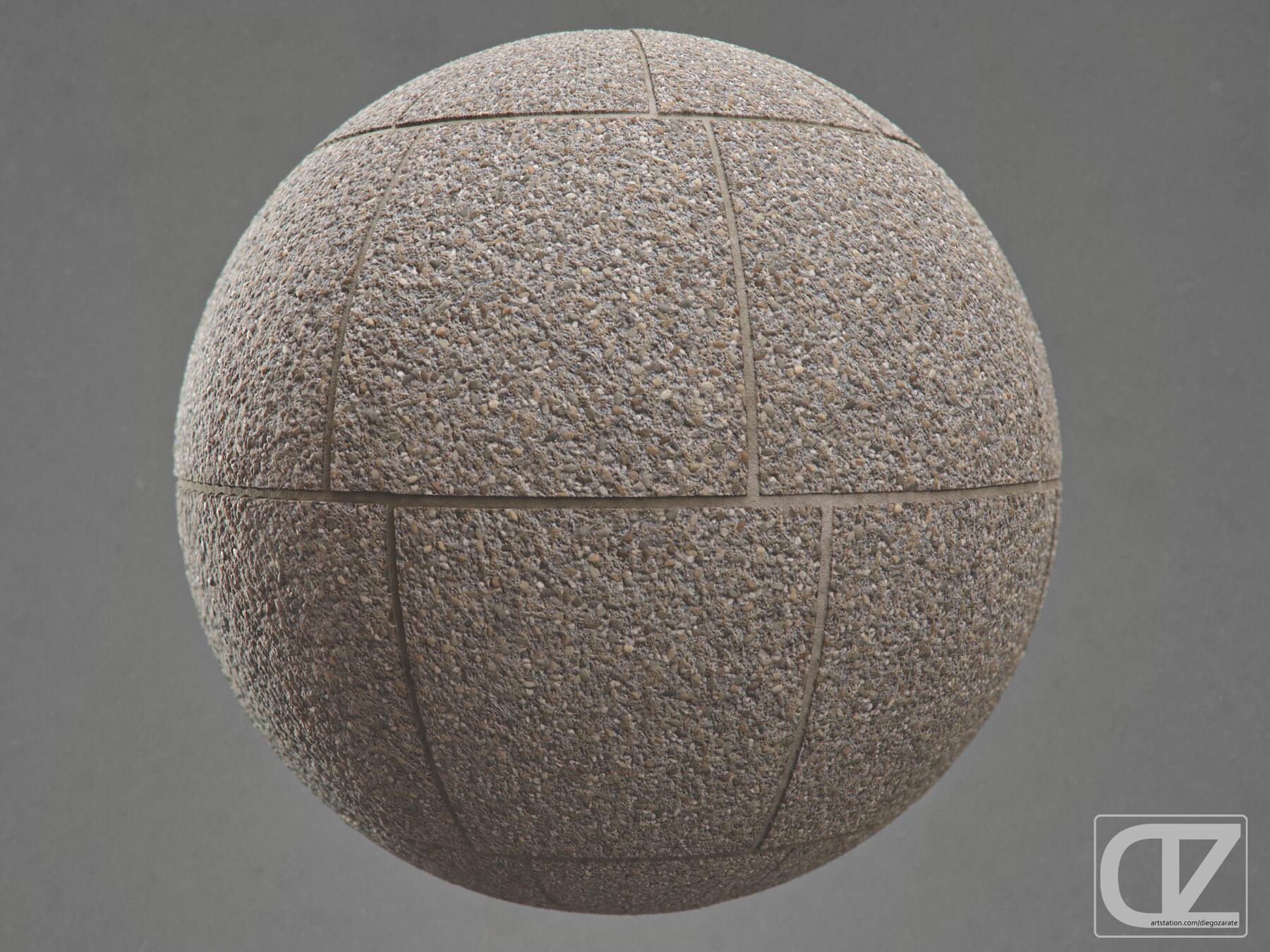 ArtStation - PBR - SIDEWALK - 4K TEXTURES | Game Assets