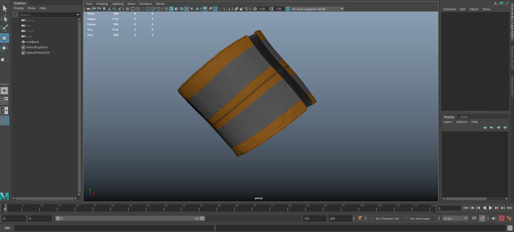 ArtStation - MILITARY Reflective Arm Band Low-poly 3D model | Game Assets