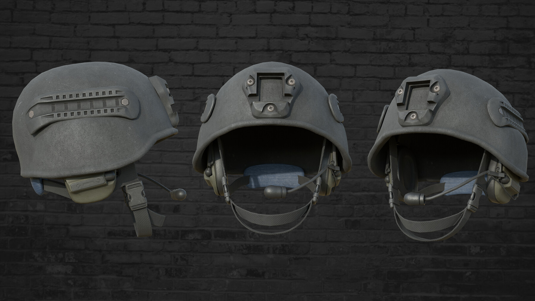 ArtStation - MILITARY Game Ready Kiver RSP Russian Helmet Low-poly 3D ...