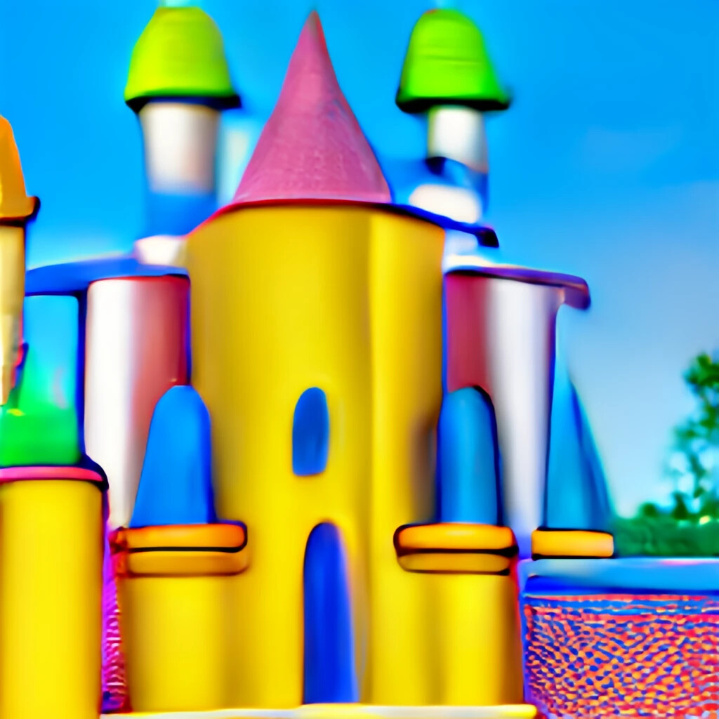 ArtStation - Cheerfully coloured castle in a Sonic the Hedgehog type ...