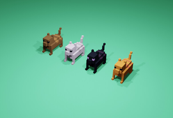ArtStation - Cubic Cats | Resources