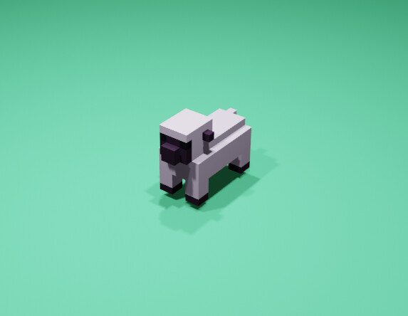 ArtStation - Cubic Sheep | Game Assets