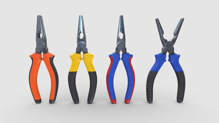 ArtStation - Pliers collection | Game Assets