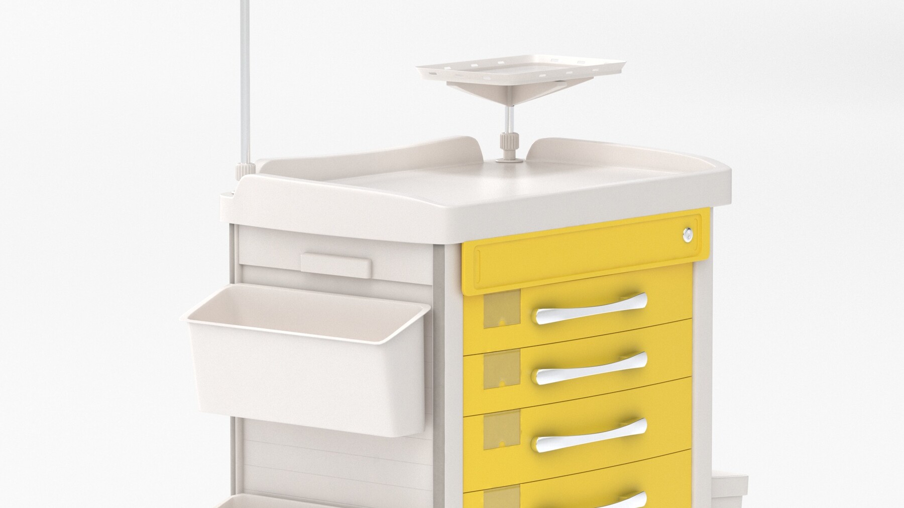 ArtStation - MS3C-550, Lite Mobile Crash Cart 3D Model | Resources